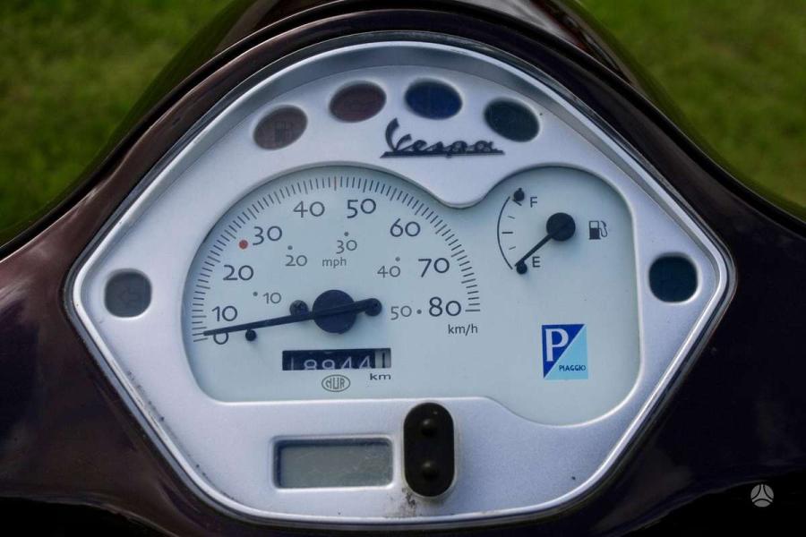 Piaggio Vespa 2010 in Palanga, with an engine capacity of 50.00 L and mileage of 19 thousand km for 1250 €, photo 7 on AUTOMOTO.COM.LV
