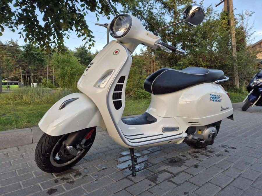 Piaggio Vespa 2016 Kauņa, ar dzinēja tilpumu 0.30 L un nobraukumu 12 tūkst. km par 3600 €, foto 1 vietnē AUTOMOTO.COM.LV