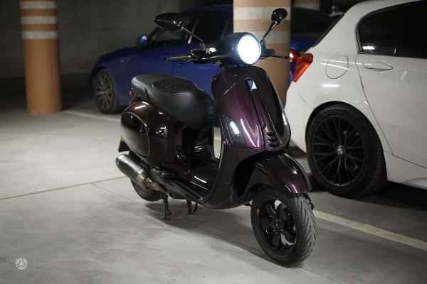 Piaggio Vespa 2017 Viļņa, ar dzinēja tilpumu 50.00 L un nobraukumu 28 tūkst. km par 2350 €, foto 6 vietnē AUTOMOTO.COM.LV
