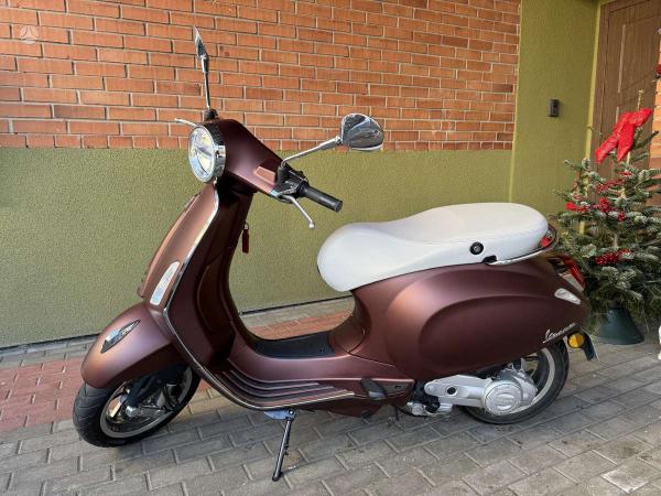 Piaggio Vespa 2019 in Panevezys, with an engine capacity of 50.00 L and mileage of 5 thousand km for 2600 €, photo 1 on AUTOMOTO.COM.LV