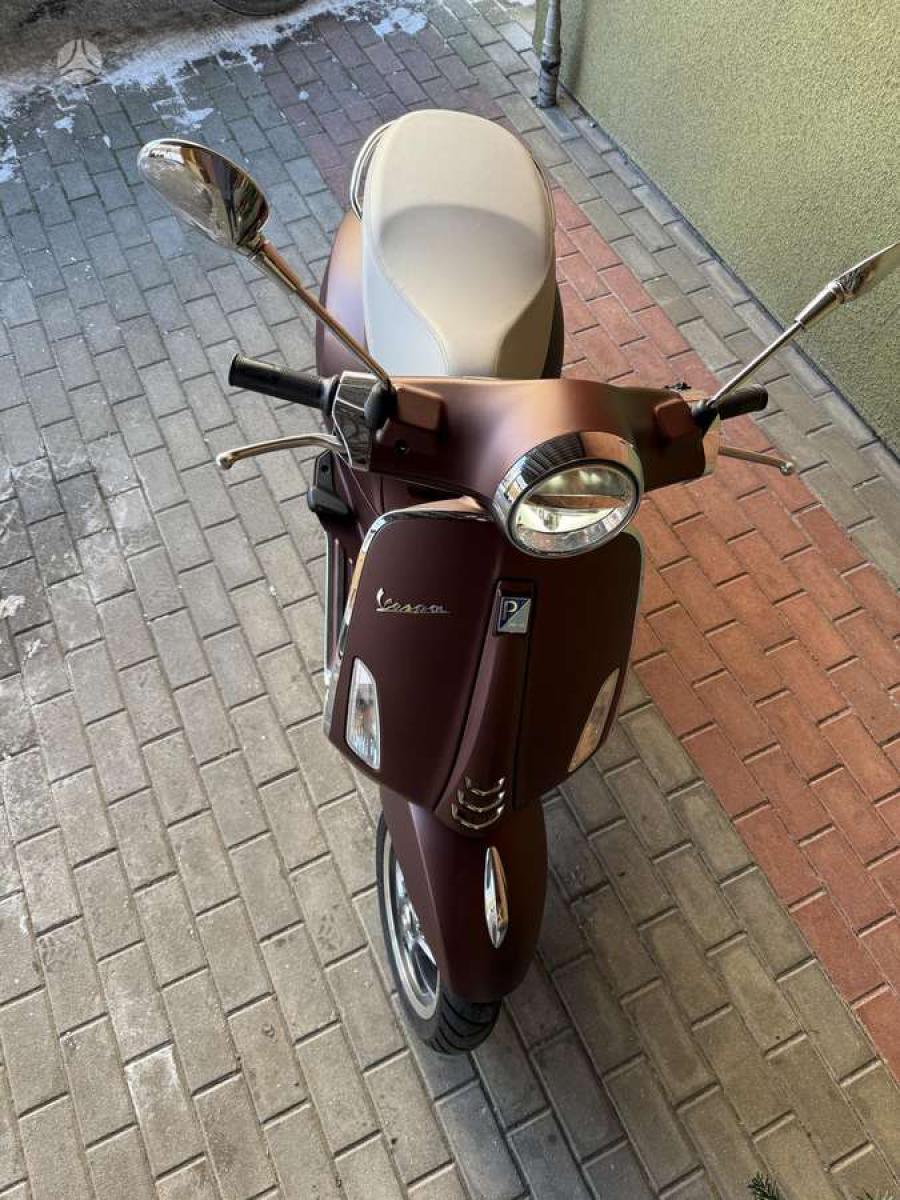 Piaggio Vespa 2019 in Panevezys, with an engine capacity of 50.00 L and mileage of 5 thousand km for 2600 €, photo 4 on AUTOMOTO.COM.LV