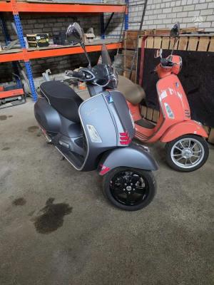Piaggio Vespa 2019 Šauļi, ar dzinēja tilpumu 0.28 L un nobraukumu 1 tūkst. km par 6000 €, foto  vietnē AUTOMOTO.COM.LV
