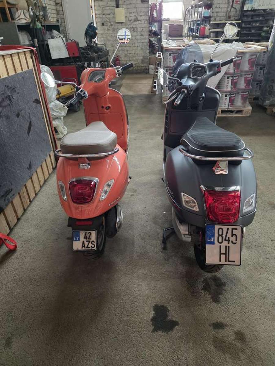Piaggio Vespa 2019 in Siauliai, with an engine capacity of 0.28 L and mileage of 1 thousand km for 6000 €, photo 4 on AUTOMOTO.COM.LV