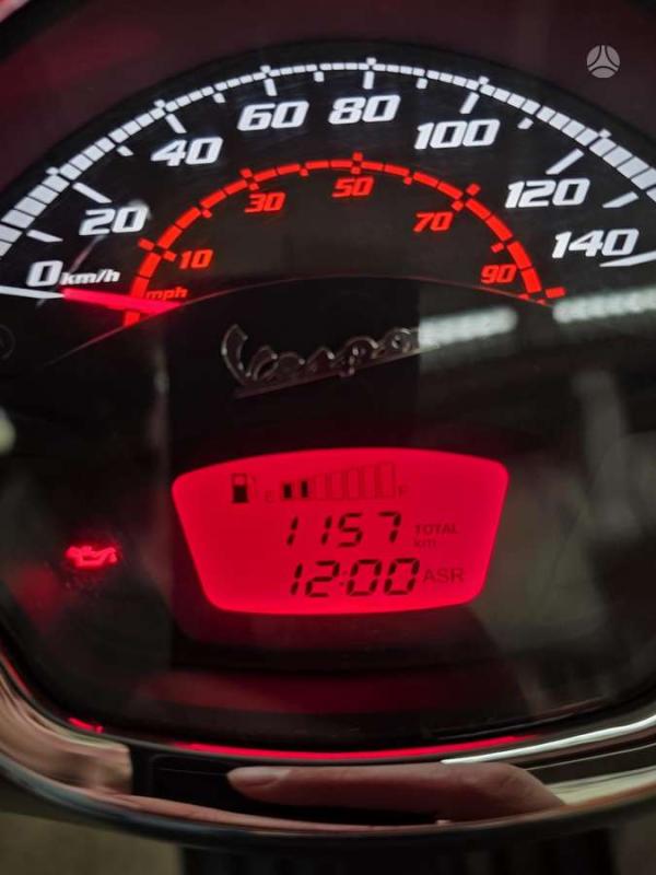 Piaggio Vespa 2019 in Siauliai, with an engine capacity of 0.28 L and mileage of 1 thousand km for 6000 €, photo 4 on AUTOMOTO.COM.LV