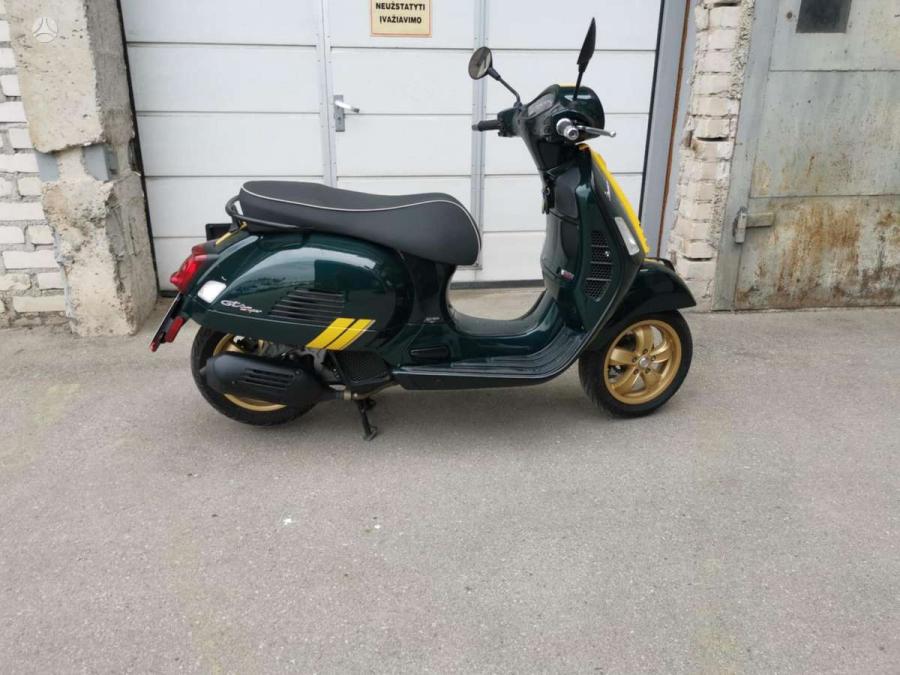 Piaggio Vespa 2021 Klaipėda, ar dzinēja tilpumu 0.13 L un nobraukumu 12 tūkst. km par 4000 €, foto 4 vietnē AUTOMOTO.COM.LV