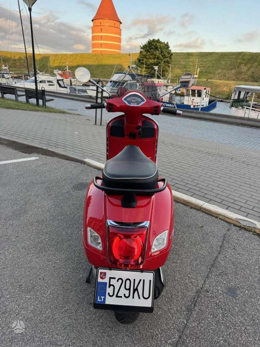 Piaggio Vespa 2022 в Клайпеда, объемом двигателя 0.13 л и пробегом 4 тыс. км за 3799 €, фото 4 на AUTOMOTO.COM.LV