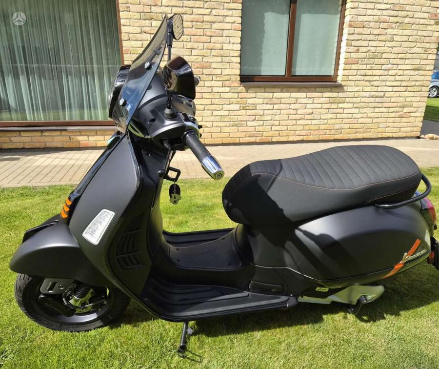 Piaggio Vespa 2023 in Marijampole, with an engine capacity of 0.13 L and mileage of 3 thousand km for 4999 €, photo 3 on AUTOMOTO.COM.LV