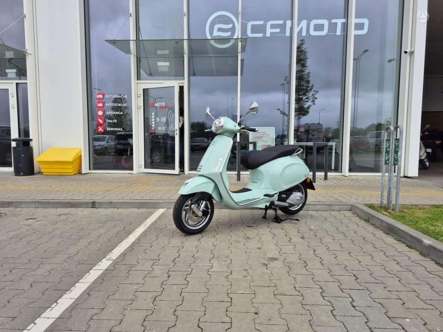 Piaggio Vespa 2026 in Vilnius, with an engine capacity of 0.12 L and mileage of 0 thousand km for 5249 €, photo 1 on AUTOMOTO.COM.LV