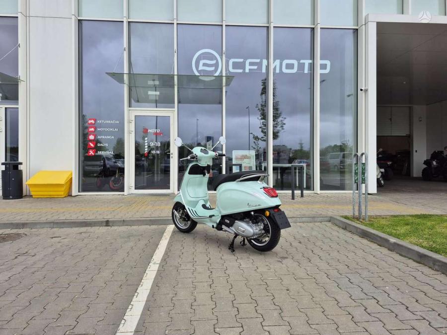 Piaggio Vespa 2026 in Vilnius, with an engine capacity of 0.12 L and mileage of 0 thousand km for 5249 €, photo 4 on AUTOMOTO.COM.LV
