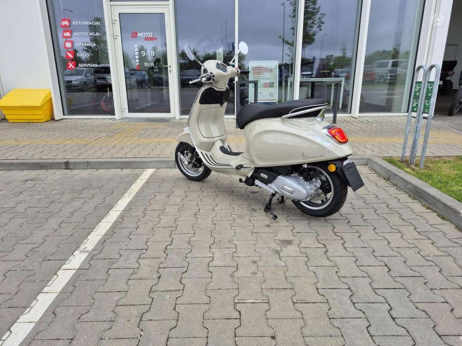 Piaggio Vespa 2026 in Vilnius, with an engine capacity of 0.12 L and mileage of 0 thousand km for 5249 €, photo 8 on AUTOMOTO.COM.LV