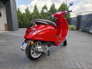 Red Piaggio Vespa 2019 in Marijampole, with an engine capacity of 49.00 L and mileage of 3 thousand km for 3100 €, photo 8 on AUTOMOTO.COM.LV