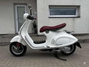 Balts Piaggio Vespa 2016 Kauņa, ar dzinēja tilpumu 0.13 L un nobraukumu 4 tūkst. km par 3500 €, foto  vietnē AUTOMOTO.COM.LV