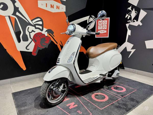 Balts Piaggio Vespa 2024 Viļņa, ar dzinēja tilpumu 0.13 L un nobraukumu 8 tūkst. km par 3799 €, foto 2 vietnē AUTOMOTO.COM.LV