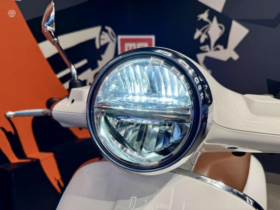Balts Piaggio Vespa 2024 Viļņa, ar dzinēja tilpumu 0.13 L un nobraukumu 8 tūkst. km par 3799 €, foto 13 vietnē AUTOMOTO.COM.LV