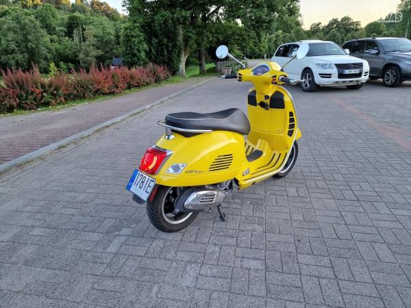 Dzeltens Piaggio Vespa 2019 Viļņa, ar dzinēja tilpumu 0.30 L un nobraukumu 5 tūkst. km par 5250 €, foto 7 vietnē AUTOMOTO.COM.LV