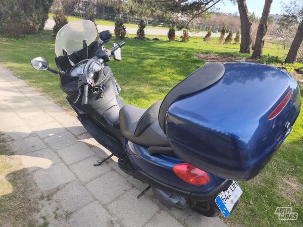 Blue Piaggio X9 2002 in Palanga, with an engine capacity of 0.50 L and mileage of 0 thousand km for 500 €, photo 2 on AUTOMOTO.COM.LV
