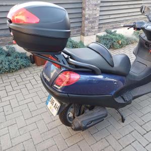 Blue Piaggio X9 2002 in Panevezys, with an engine capacity of 0.25 L and mileage of 65 thousand km for 550 €, photo 7 on AUTOMOTO.COM.LV