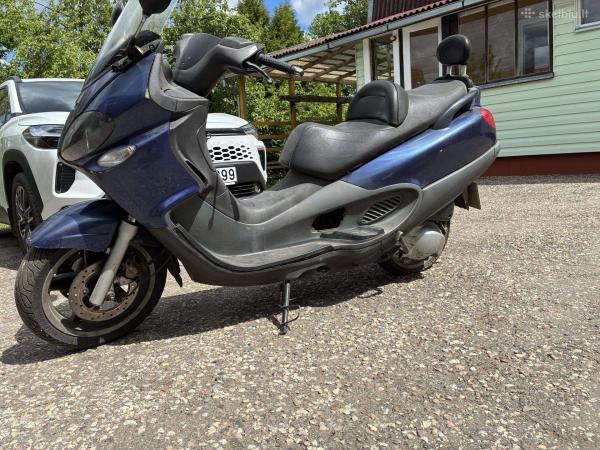 Zils Piaggio X9 2003 Panevēža, ar dzinēja tilpumu 0.25 L un nobraukumu 154 tūkst. km par 700 €, foto 1 vietnē AUTOMOTO.COM.LV