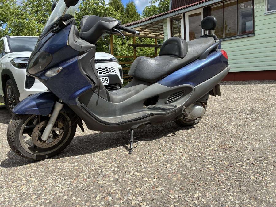 Zils Piaggio X9 2003 Panevēža, ar dzinēja tilpumu 0.25 L un nobraukumu 154 tūkst. km par 700 €, foto 1 vietnē AUTOMOTO.COM.LV