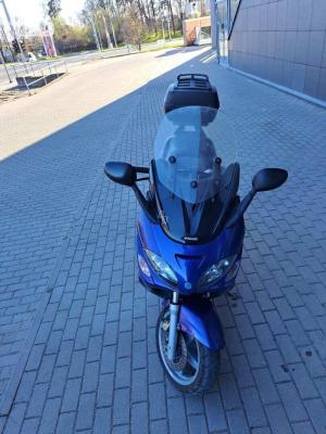 Zils Piaggio X9 2005 Klaipėda, ar dzinēja tilpumu 0.50 L un nobraukumu 28 tūkst. km par 1150 €, foto  vietnē AUTOMOTO.COM.LV