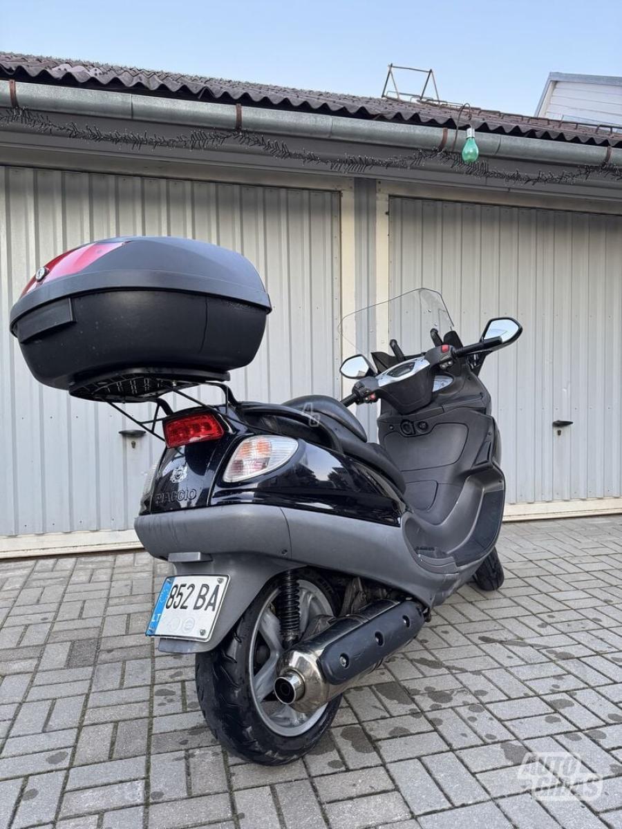 Синий Piaggio X9 2008 в Гаргждай, объемом двигателя 0.50 л и пробегом 32 тыс. км за 1350 €, фото 8 на AUTOMOTO.COM.LV