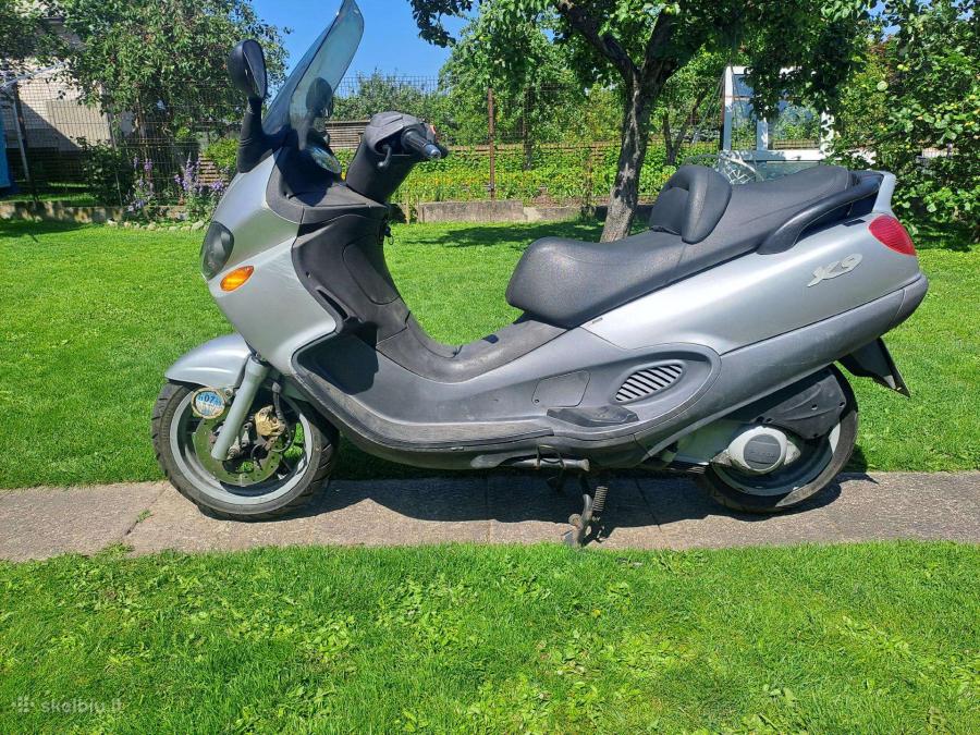 Pelēks Piaggio X9 2003 Klaipėda, ar dzinēja tilpumu 0.13 L un nobraukumu 50 tūkst. km par 950 €, foto 5 vietnē AUTOMOTO.COM.LV