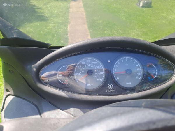 Pelēks Piaggio X9 2003 Klaipėda, ar dzinēja tilpumu 0.13 L un nobraukumu 50 tūkst. km par 950 €, foto 6 vietnē AUTOMOTO.COM.LV