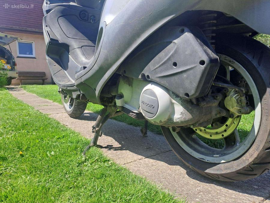 Pelēks Piaggio X9 2003 Klaipėda, ar dzinēja tilpumu 0.13 L un nobraukumu 50 tūkst. km par 950 €, foto 11 vietnē AUTOMOTO.COM.LV