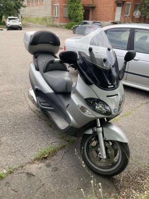 Grey Piaggio X9 2003 in Alytus, with an engine capacity of 0.50 L and mileage of 35 thousand km for 1050 €, photo 3 on AUTOMOTO.COM.LV