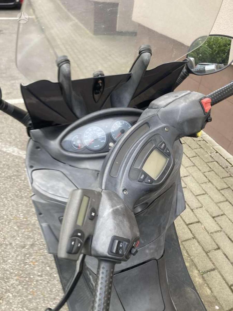 Grey Piaggio X9 2003 in Alytus, with an engine capacity of 0.50 L and mileage of 35 thousand km for 1050 €, photo 6 on AUTOMOTO.COM.LV