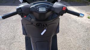 Grey Piaggio X9 2006 in Alytus, with an engine capacity of 0.13 L and mileage of 10 thousand km for 1350 €, photo 18 on AUTOMOTO.COM.LV