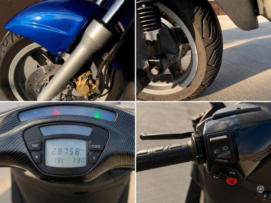 Piaggio X9 2002 в Вильнюс, объемом двигателя 0.13 л и пробегом 28 тыс. км за 1800 €, фото 7 на AUTOMOTO.COM.LV