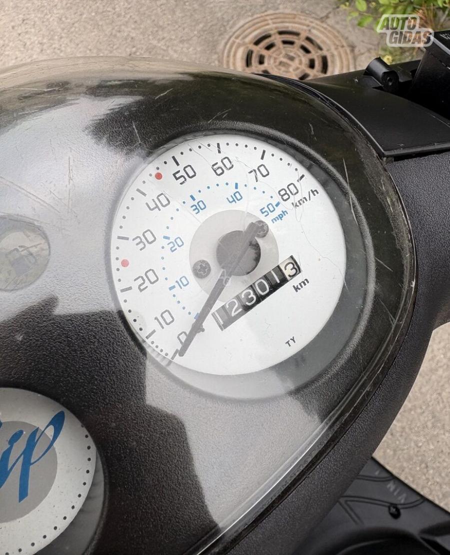 Melns Piaggio ZIP 2016 Kauņa, ar dzinēja tilpumu 0.05 L un nobraukumu 12 tūkst. km par 1199 €, foto 5 vietnē AUTOMOTO.COM.LV
