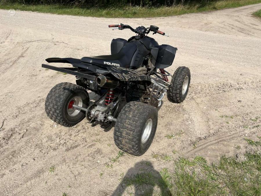 Melns Polaris Predator 2008 Šilutė, ar dzinēja tilpumu 0.50 L un nobraukumu 1 tūkst. km par 2200 €, foto 6 vietnē AUTOMOTO.COM.LV