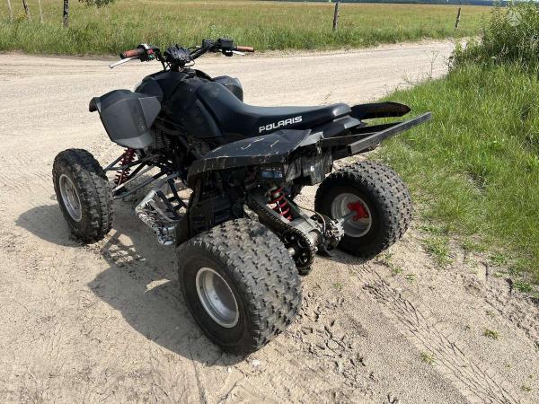 Black Polaris Predator 2008 in Silute, with an engine capacity of 0.50 L and mileage of 1 thousand km for 2200 €, photo 6 on AUTOMOTO.COM.LV