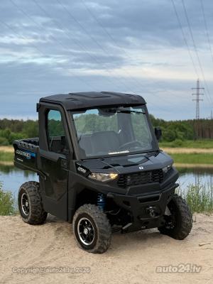 Melns Polaris Ranger 2023 Pērnava, ar dzinēja tilpumu 0.57 L un nobraukumu 6 tūkst. km par 13900 €, foto  vietnē AUTOMOTO.COM.LV