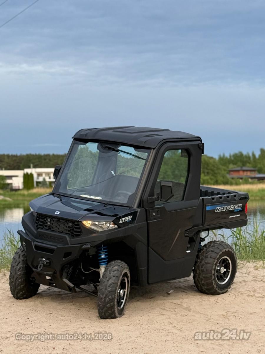 Melns Polaris Ranger 2023 Pērnava, ar dzinēja tilpumu 0.57 L un nobraukumu 6 tūkst. km par 13900 €, foto 3 vietnē AUTOMOTO.COM.LV