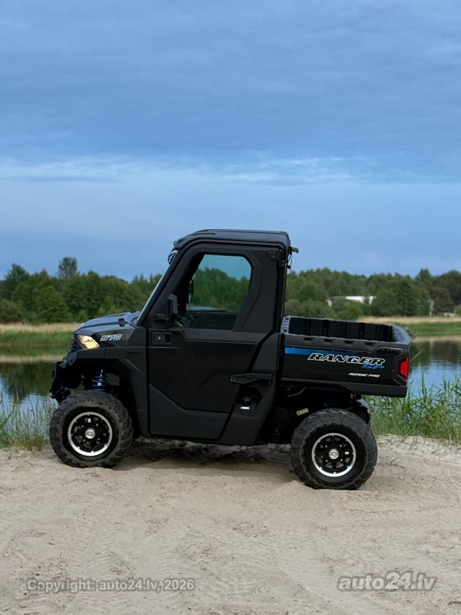 Melns Polaris Ranger 2023 Pērnava, ar dzinēja tilpumu 0.57 L un nobraukumu 6 tūkst. km par 13900 €, foto 6 vietnē AUTOMOTO.COM.LV