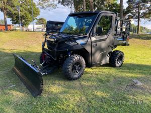 Black Polaris Ranger 2023 in Tallinn, with an engine capacity of 1.00 L and mileage of 1 thousand km for 29500 €, photo 1 on AUTOMOTO.COM.LV