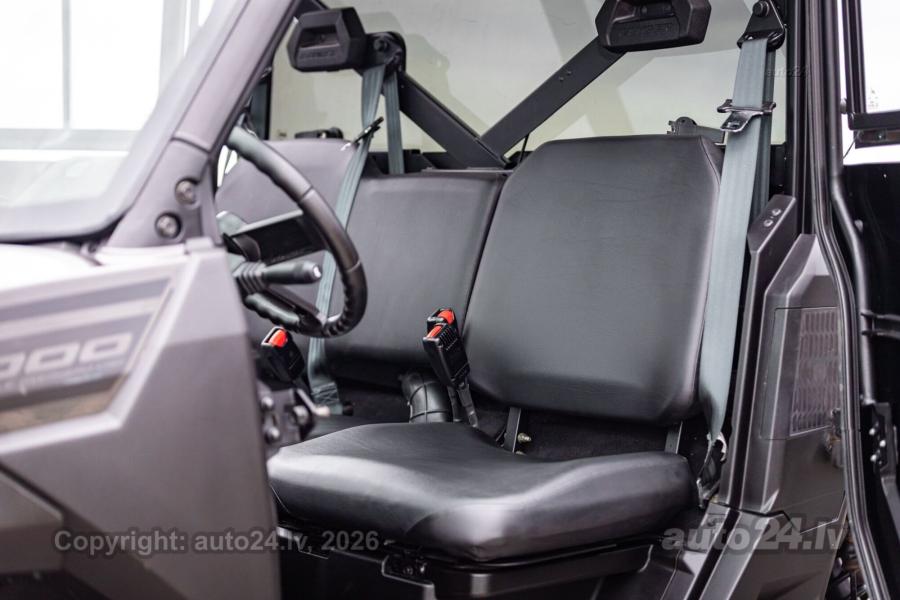 Black Polaris Ranger 2024 in Tartu, with an engine capacity of 1.00 L and mileage of 1 thousand km for 19900 €, photo 10 on AUTOMOTO.COM.LV