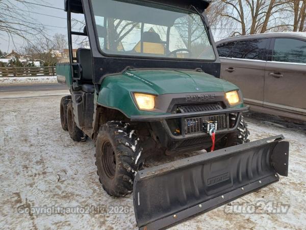 Green Polaris Ranger 2007 in Tartu, with an engine capacity of 0.70 L and mileage of 7 thousand km for 5999 €, photo 1 on AUTOMOTO.COM.LV