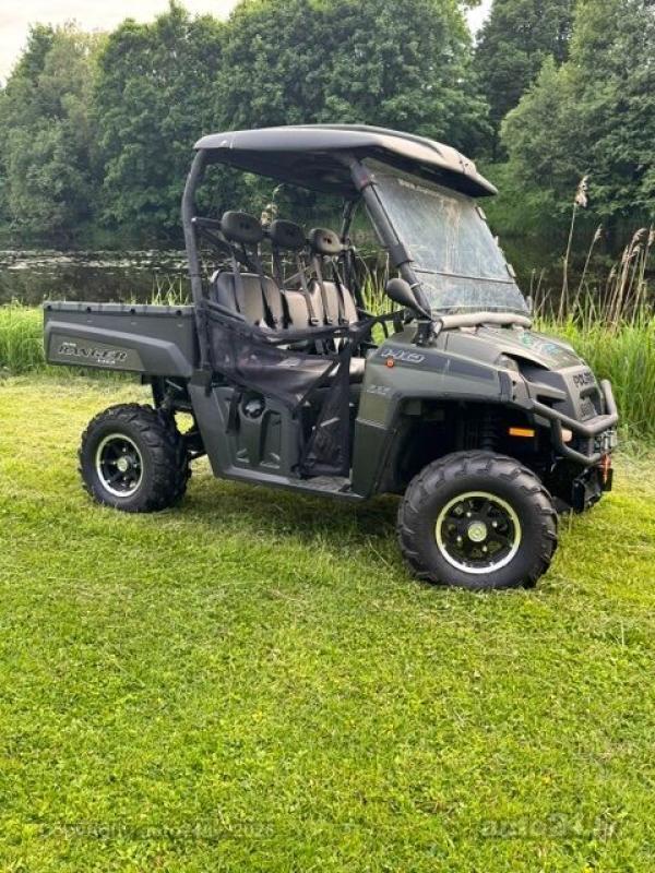 Green Polaris Ranger 2012 in Parnu, with an engine capacity of 0.80 L and mileage of 3 thousand km for 9500 €, photo 2 on AUTOMOTO.COM.LV