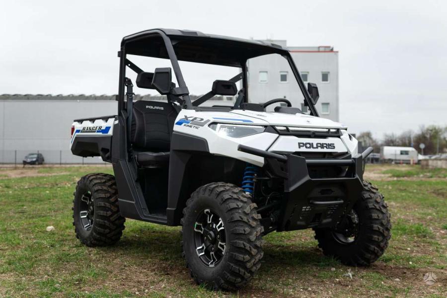 Balts Polaris Ranger 2025 Kauņa, ar dzinēja tilpumu 0.00 L un nobraukumu 0 tūkst. km par 48490 €, foto 1 vietnē AUTOMOTO.COM.LV
