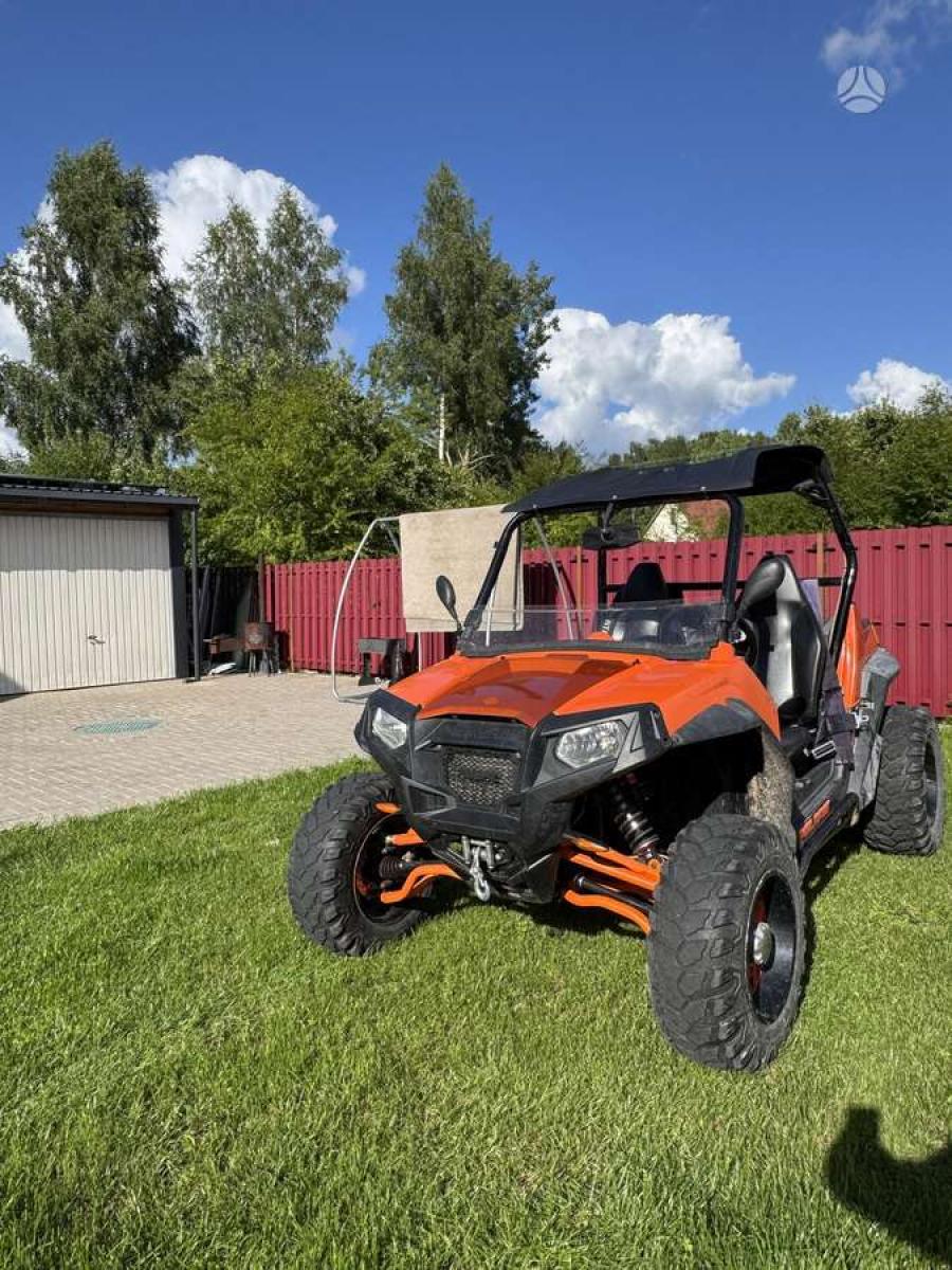 Oranžs Polaris RZR 2008 Viļņa, ar dzinēja tilpumu 0.76 L un nobraukumu 3 tūkst. km par 5900 €, foto 1 vietnē AUTOMOTO.COM.LV