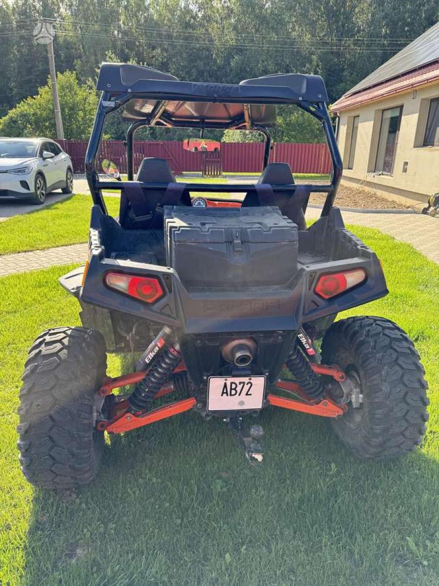 Oranžs Polaris RZR 2008 Viļņa, ar dzinēja tilpumu 0.76 L un nobraukumu 3 tūkst. km par 5900 €, foto 7 vietnē AUTOMOTO.COM.LV