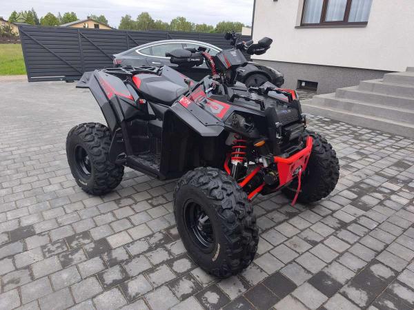 Melns Polaris Scrambler 2022 Viļņa, ar dzinēja tilpumu 1.00 L un nobraukumu 6 tūkst. km par 12500 €, foto 4 vietnē AUTOMOTO.COM.LV