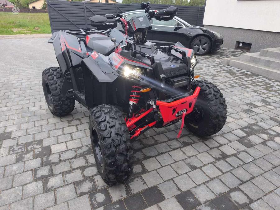 Черный Полярис Scrambler 2022 в Вильнюс, объемом двигателя 1.00 л и пробегом 6 тыс. км за 10000 €, фото 1 на AUTOMOTO.COM.LV