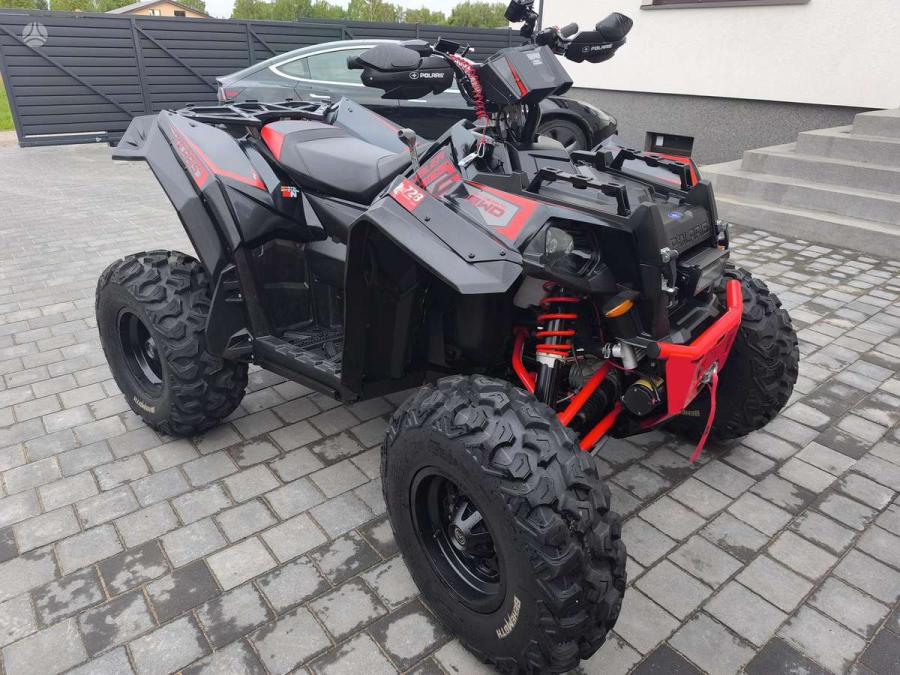 Черный Полярис Scrambler 2022 в Вильнюс, объемом двигателя 1.00 л и пробегом 6 тыс. км за 10000 €, фото 4 на AUTOMOTO.COM.LV