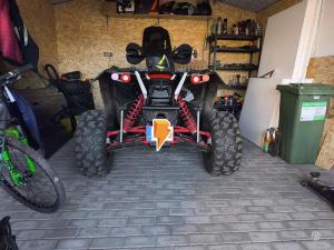 Черный Полярис Scrambler 2022 в Вильнюс, объемом двигателя 1.00 л и пробегом 6 тыс. км за 10000 €, фото 6 на AUTOMOTO.COM.LV