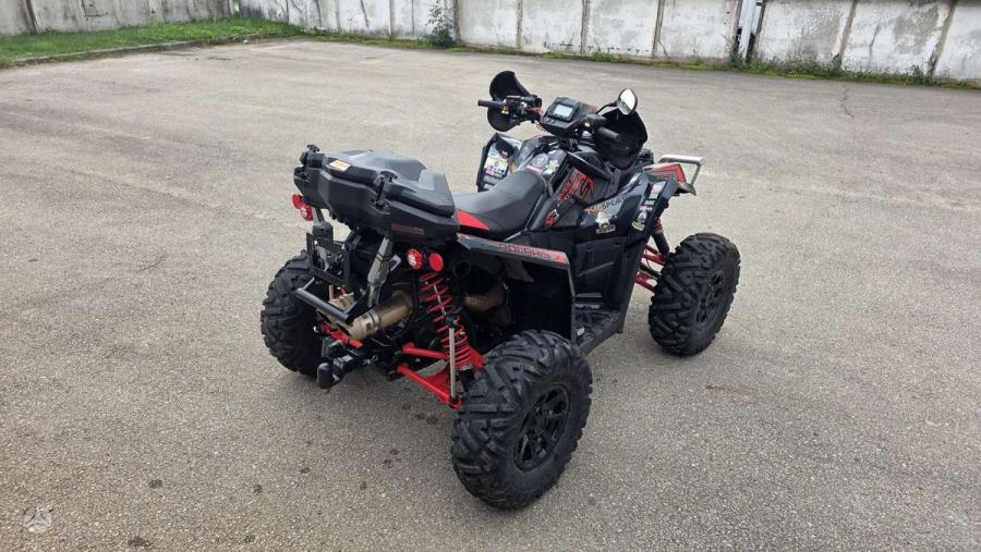 Black Polaris Scrambler 2024 in Birstonas, with an engine capacity of 1.00 L and mileage of 9 thousand km for 7500 €, photo 8 on AUTOMOTO.COM.LV